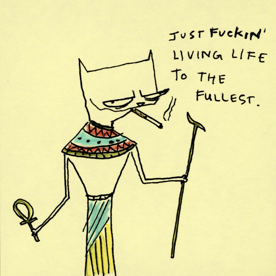 Batsyhead ‘Living Life to the Fullest’ Original | Gallery ERGO