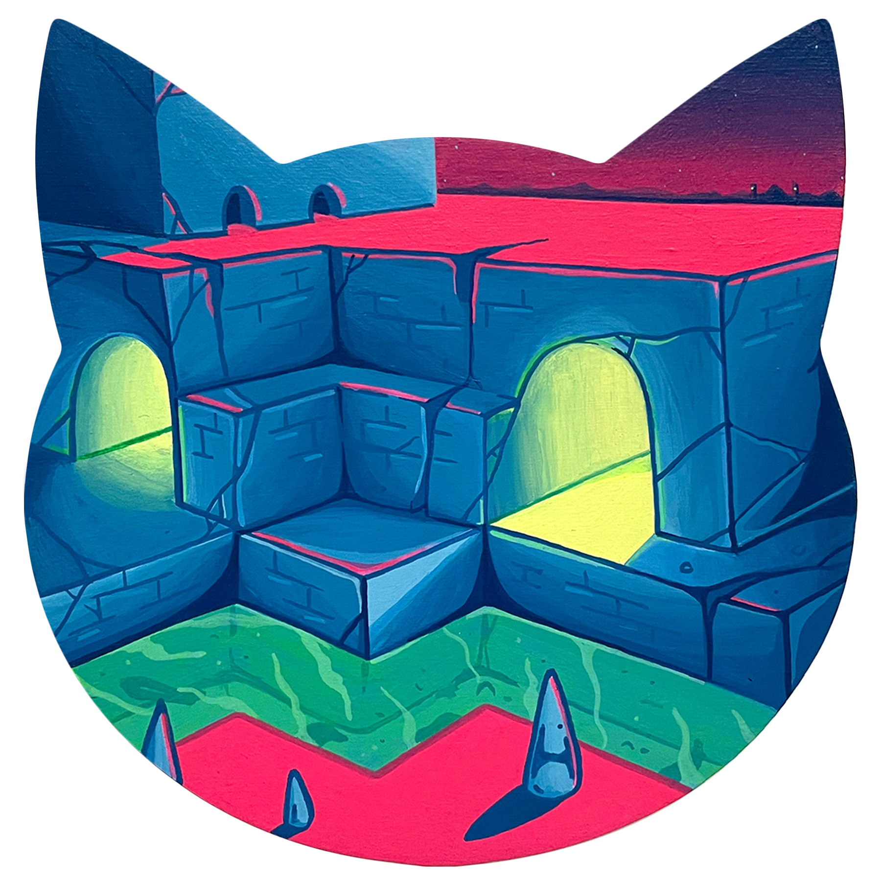 Matthew Crumpton ‘Cataclysm Cavern’ Original | Gallery ERGO