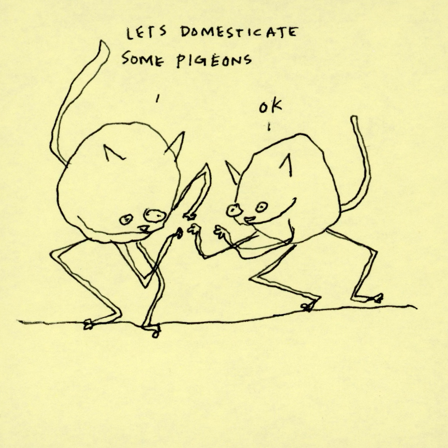 Batsyhead ‘Let’s Domesticate Some Pigeons’ Original | Gallery ERGO