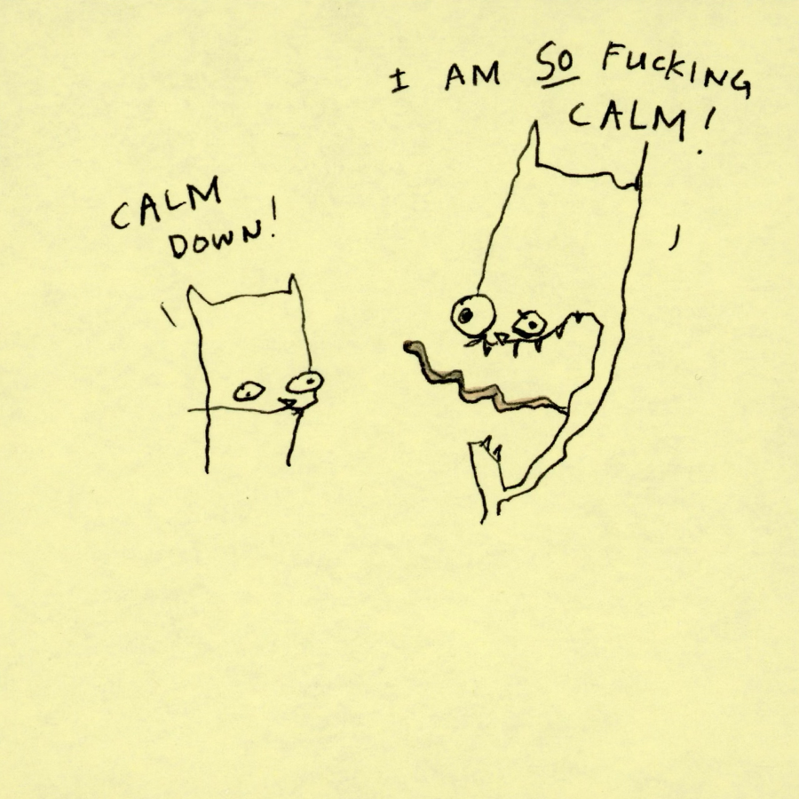Batsyhead ‘Calm Down’ Original | Gallery ERGO