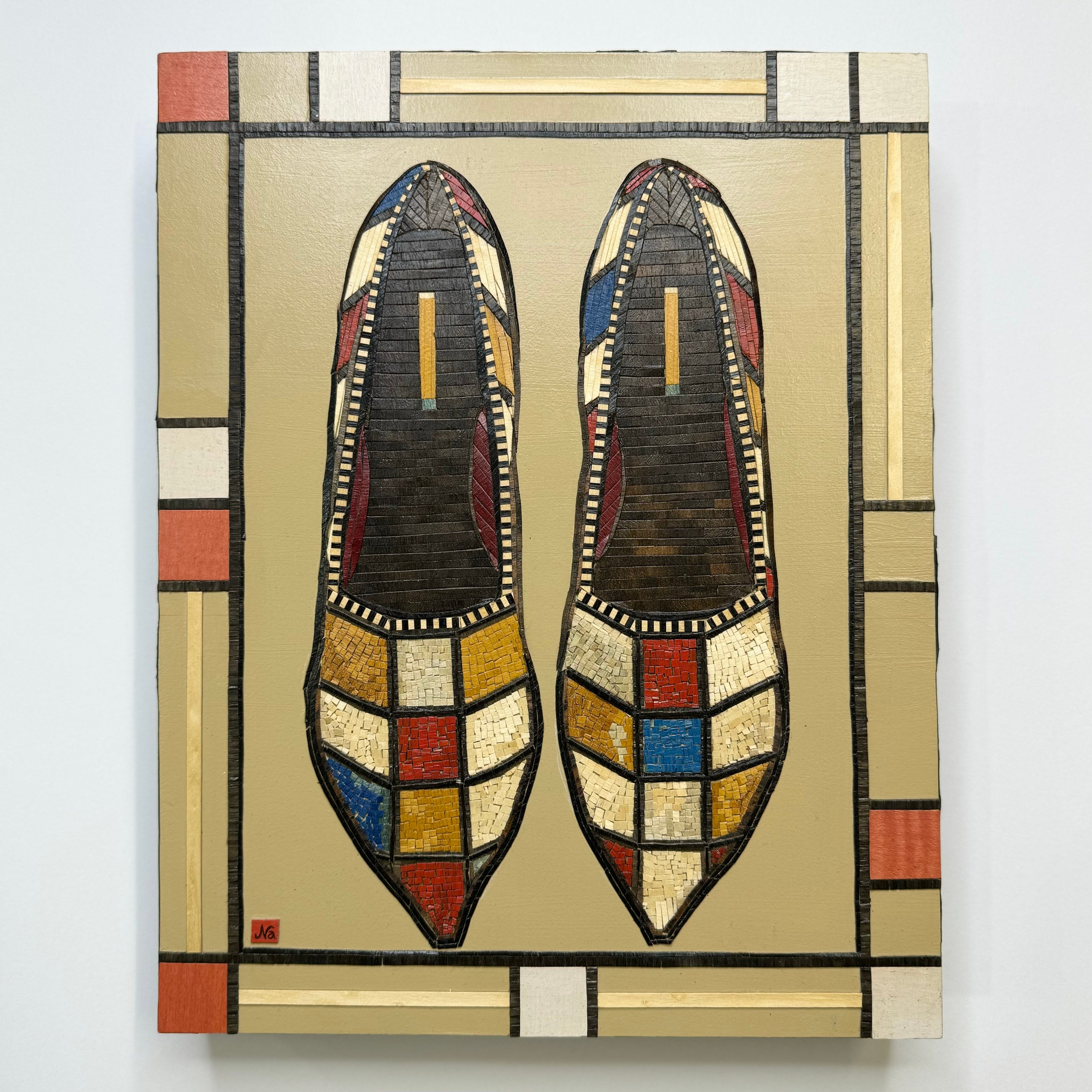 Naoko Morisawa ‘My Collection: Shoes Mondrian’ Original | Gallery ERGO